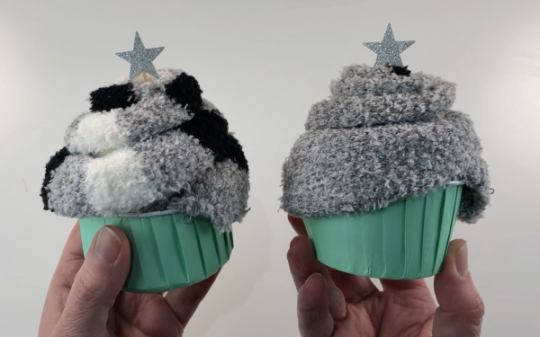How To Make A Cupcake Out Of Socks