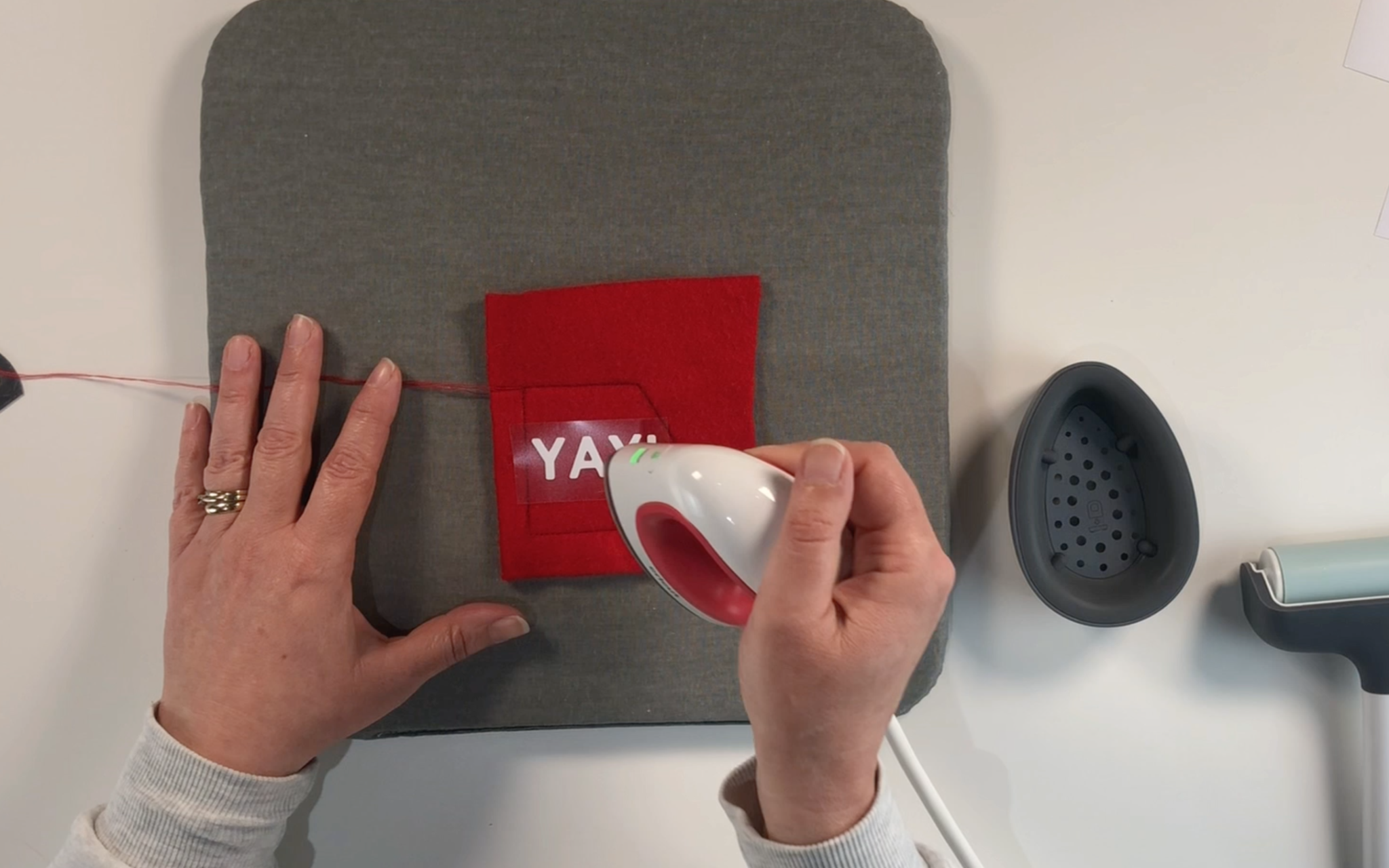 How To Make A Mini Felt Flag